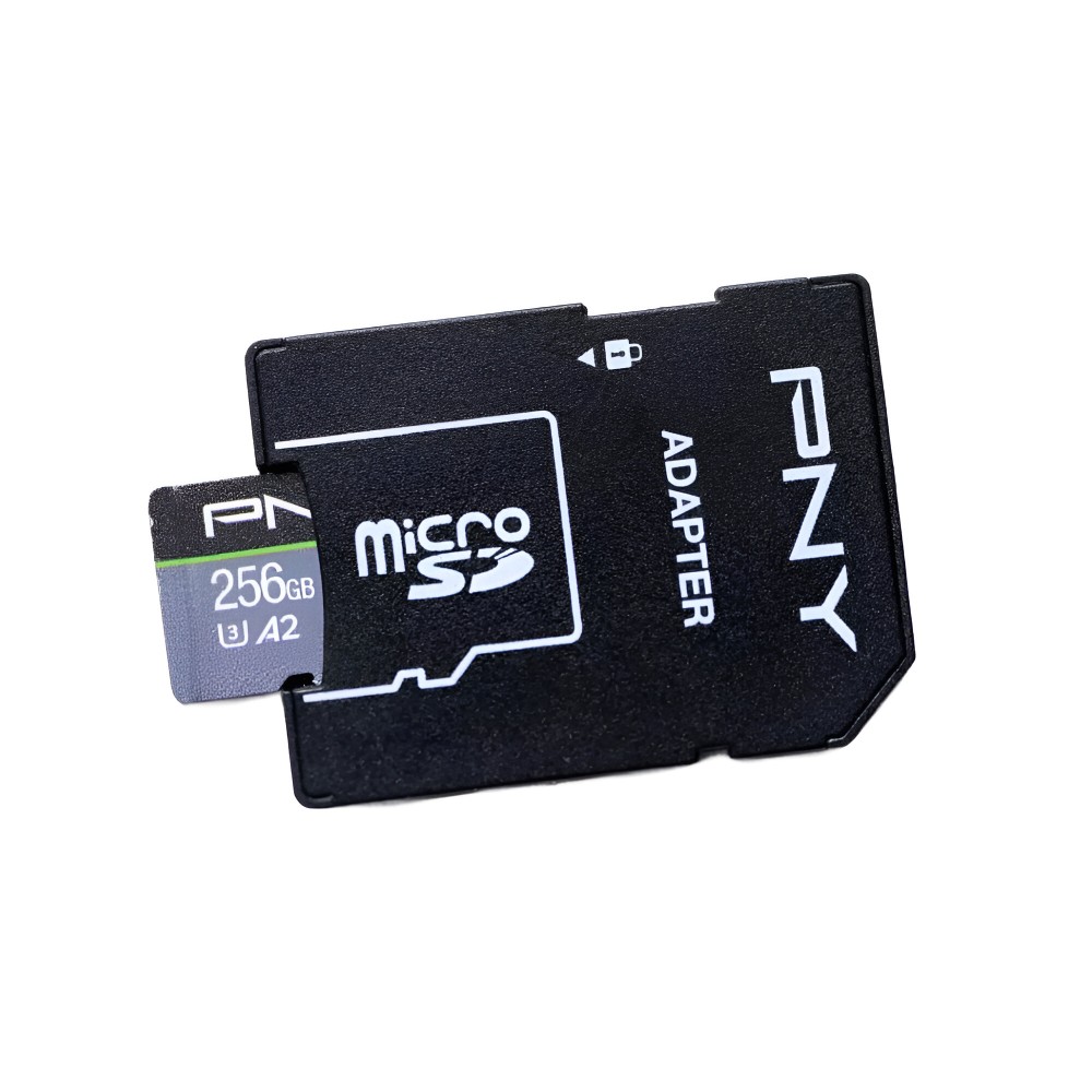 PNY Micro SD Memory Card Pro Elite 256GB With Adapter | Mega ...